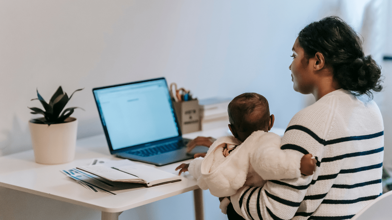 How to Work from Home with a Baby | Saima Nasrullah